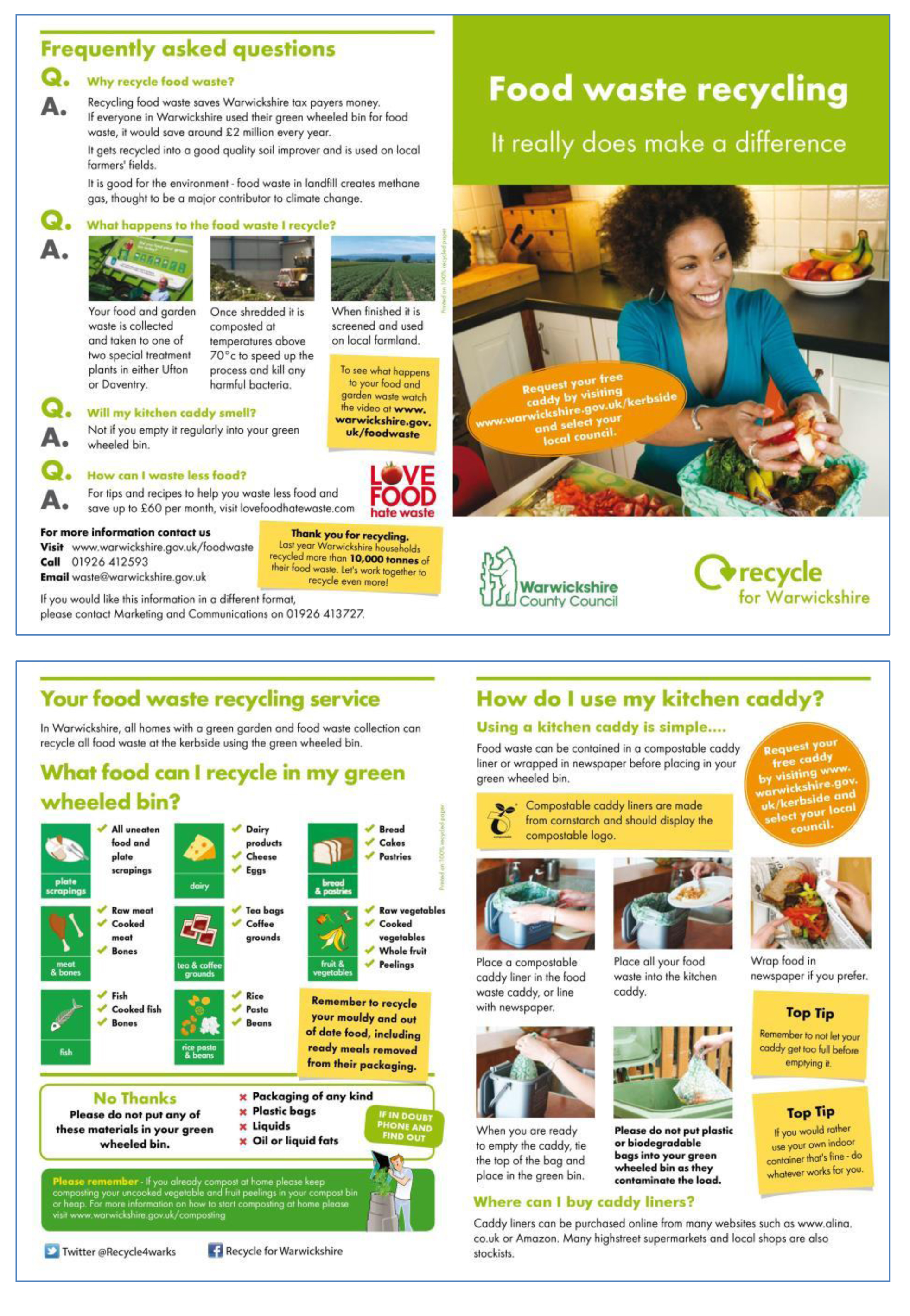 PSS AWARDS WINNER: Best Waste/Recycling Project – Warwickshire County ...